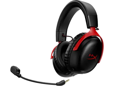 HyperX Cloud III Wireless Gaming Headset Black/Red - 77Z46AA