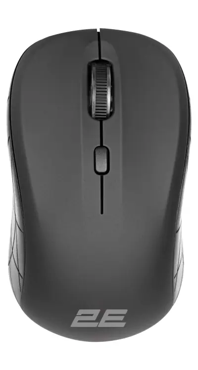 2E MF216WB Wireless Ergonomic Mouse - Black