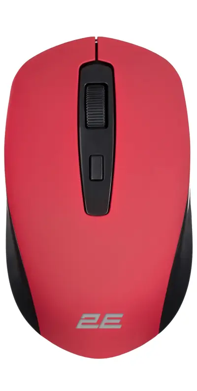 2E MF211WR Wireless Mouse - Red