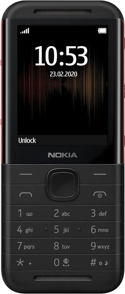 Nokia 5310 Dual Sim 4G 2024 (64MB/128MB) - Black