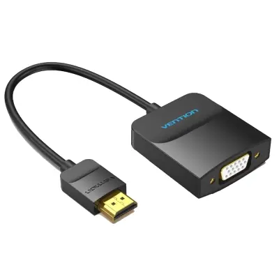 Vention 42161 HDMI to VGA Converter with Female Micro USB and Audio ...