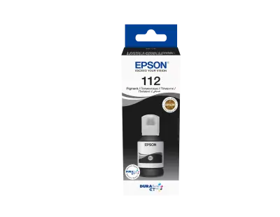 Epson 112 EcoTank Pigment Black ink bottle (127ml)